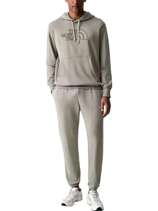 The North Face Drew Peak Light Logo-embroidered Drawstring Hoodie - Grey