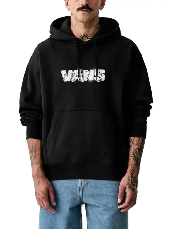 VANS Logo-print Hoodie - Black