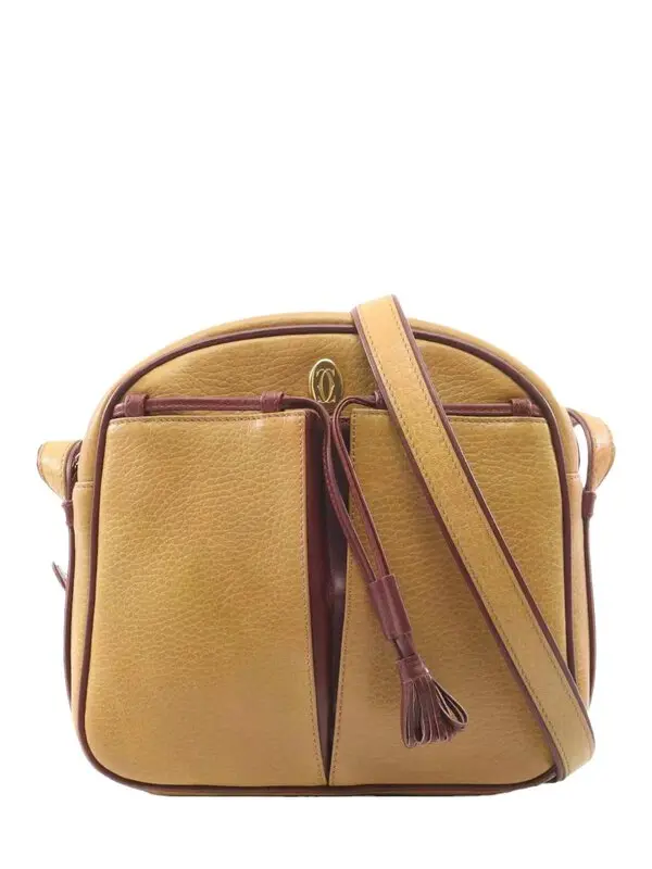 Cartier Leather Crossbody Bag - Brown