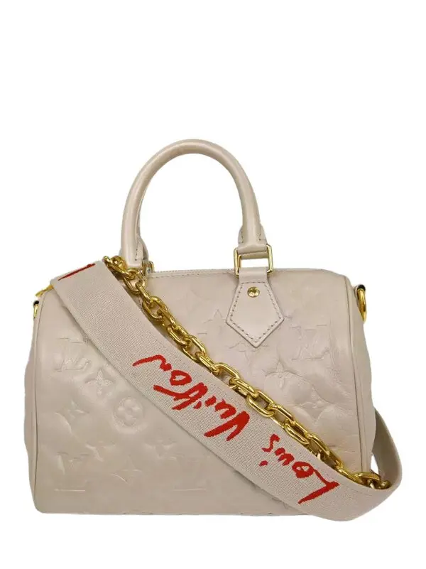 LOUIS VUITTON Speedy Bandouliere Handbag - Neutrals