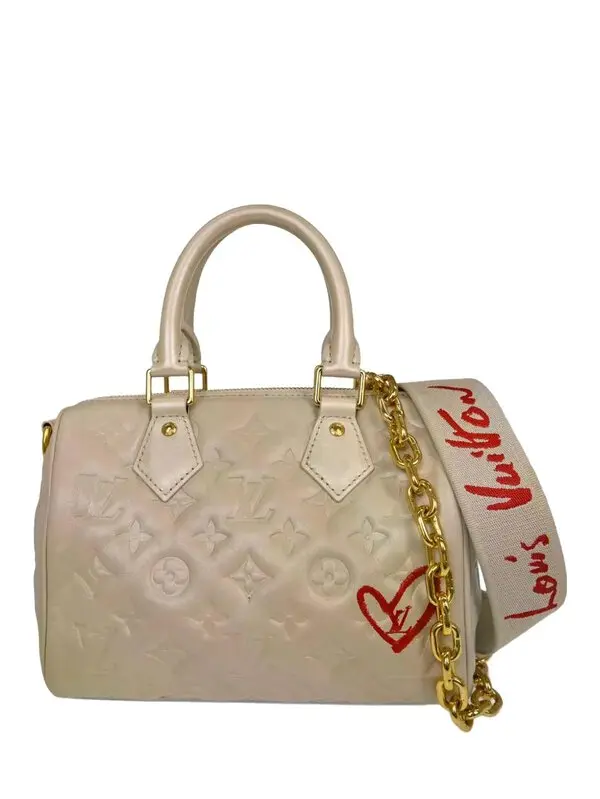LOUIS VUITTON Speedy Bandouliere Handbag - Neutrals