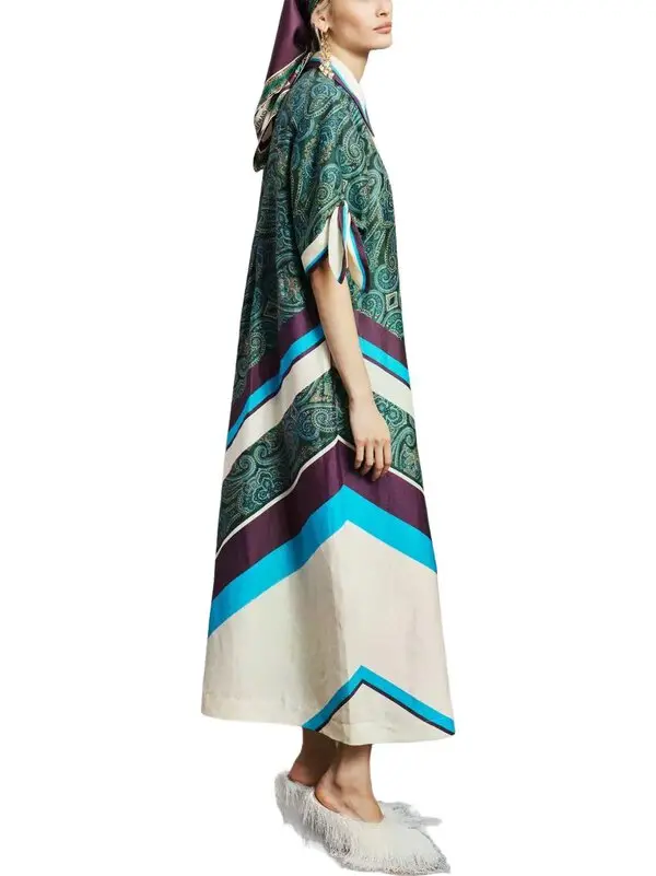 ALEMAIS Joni Shirtdress - Green