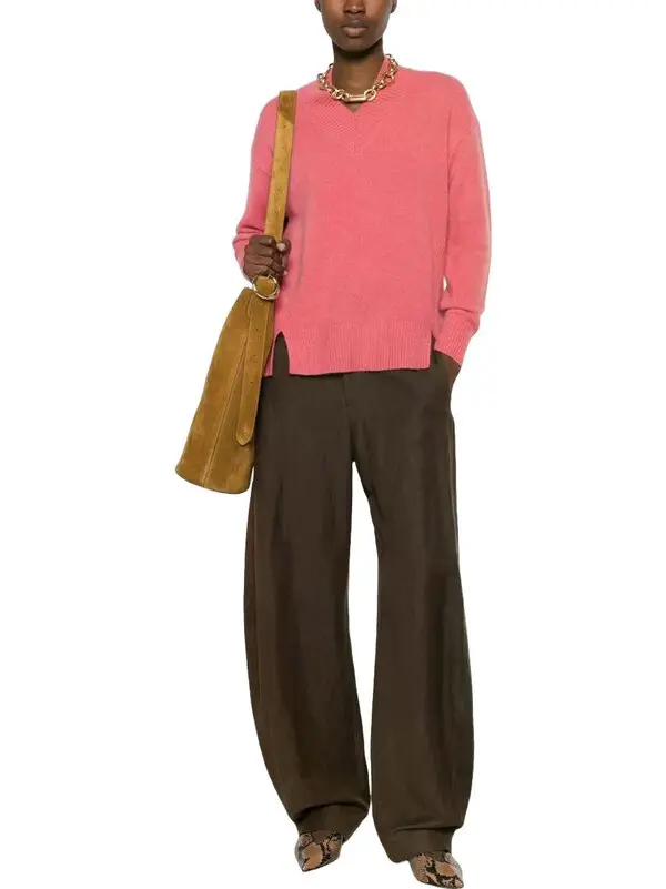 JOSEPH Zinnia Cloud Cashmere Sweater - Pink