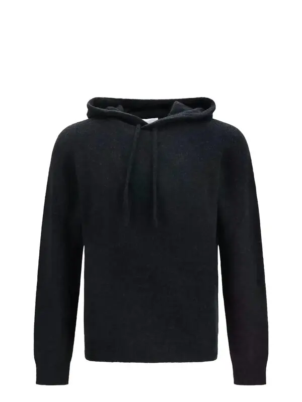 ROBERTO COLLINA Drawstring Hoodie - Black