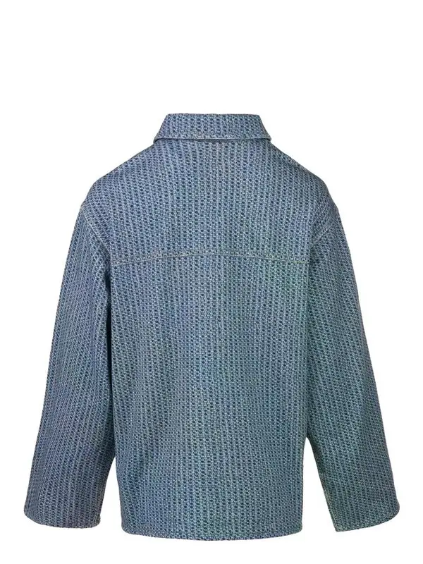 Rag & Bone Miramar Terry Shirt - Blue
