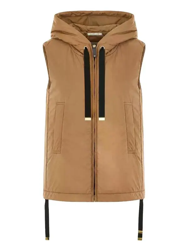 Max Mara Padded Vest - Brown