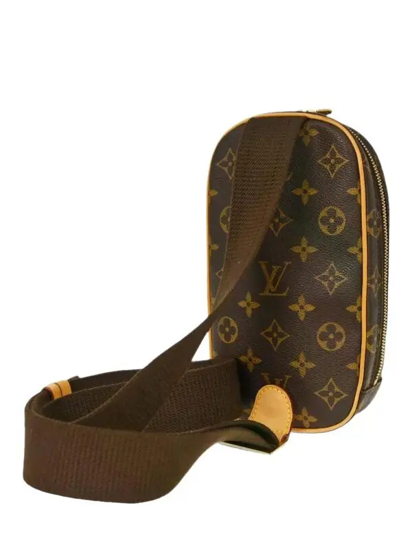 LOUIS VUITTON 2003 Pochette Gange Belt Bag - Brown