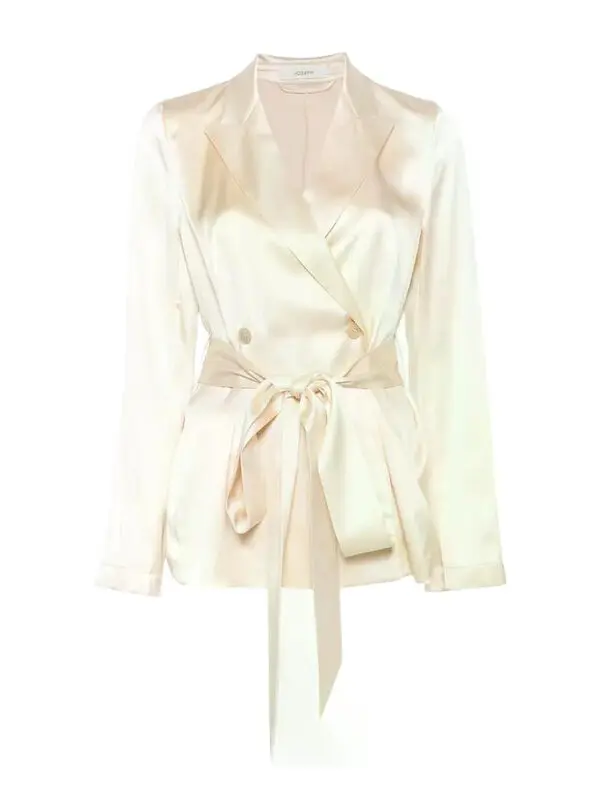 JOSEPH Archer Button-up Blazer - Neutrals