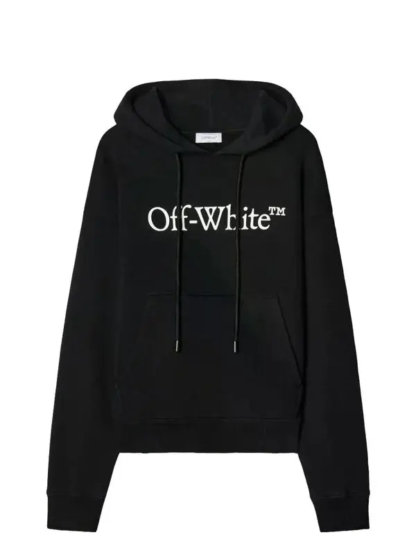 Off-White Logo Hoodie - Black