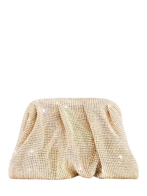 Benedetta Bruzziches Mini Venus Crystal-embellished Clutch Bag - Gold