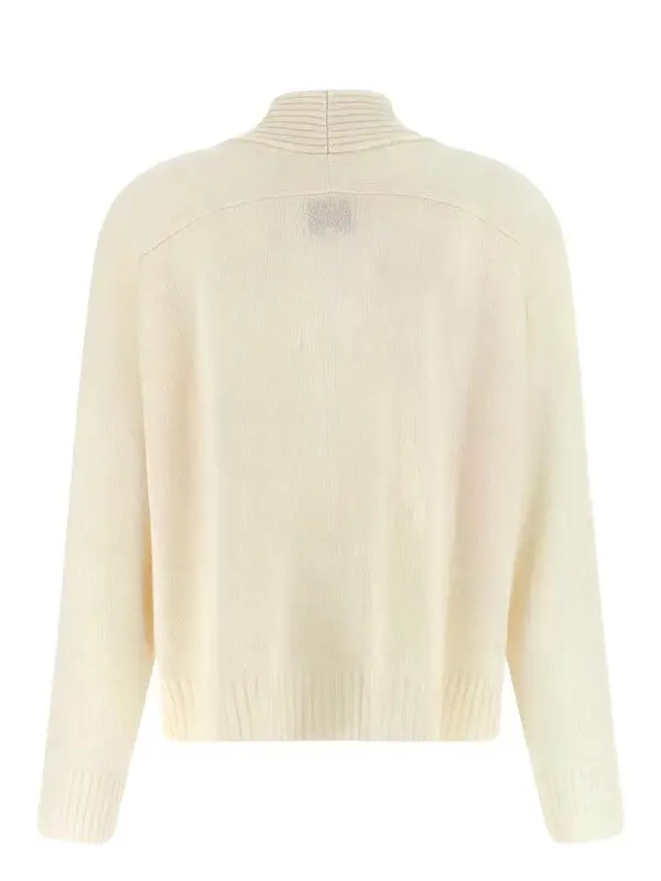 Loulou De Saison Kaia V-neck Cashmere Cardigan - White