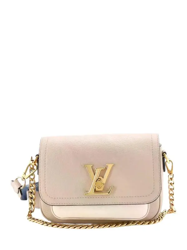LOUIS VUITTON Lockme Tender Crossbody Bag Leather - Neutrals