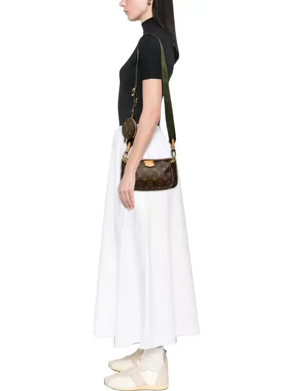 LOUIS VUITTON 2020 Monogram Multi Pochette Accessoires Satchel - Brown