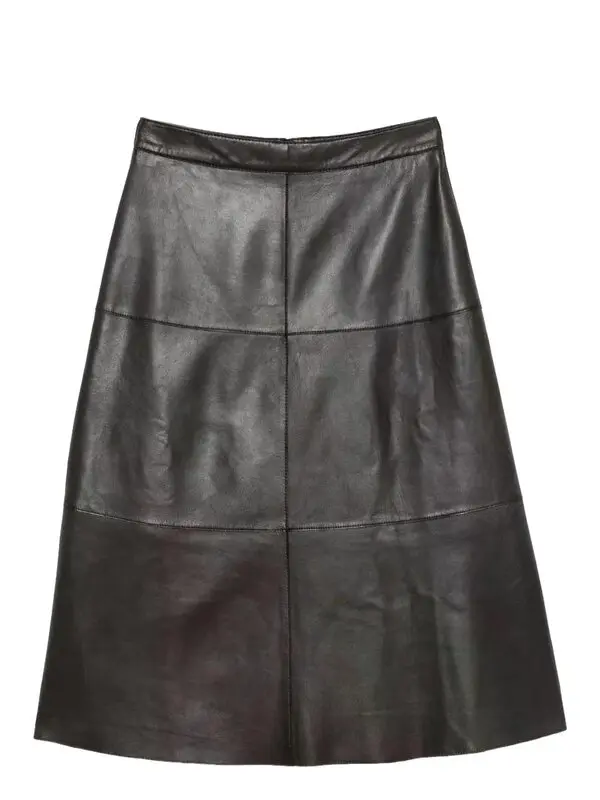 P.a.r.o.s.h Midi Skirt - Brown