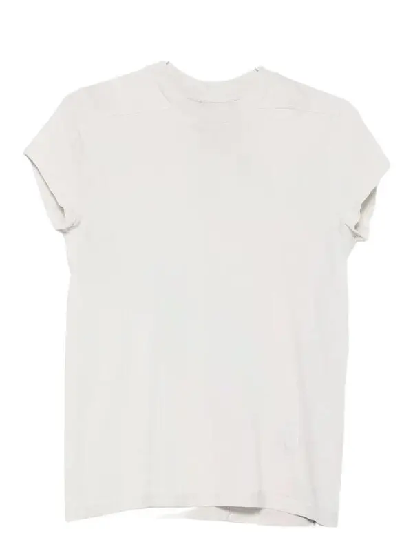 Rick Owens Ribbed-trim Strap-detail T-shirt - White