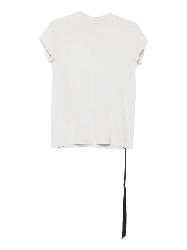 Rick Owens Ribbed-trim Strap Detail T-shirt - White
