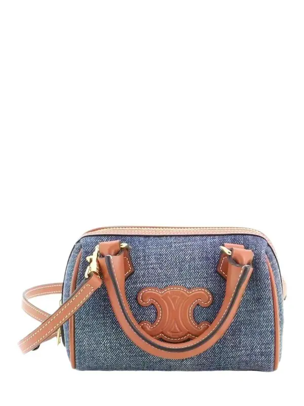 Celine Denim Mini Satchel - Blue