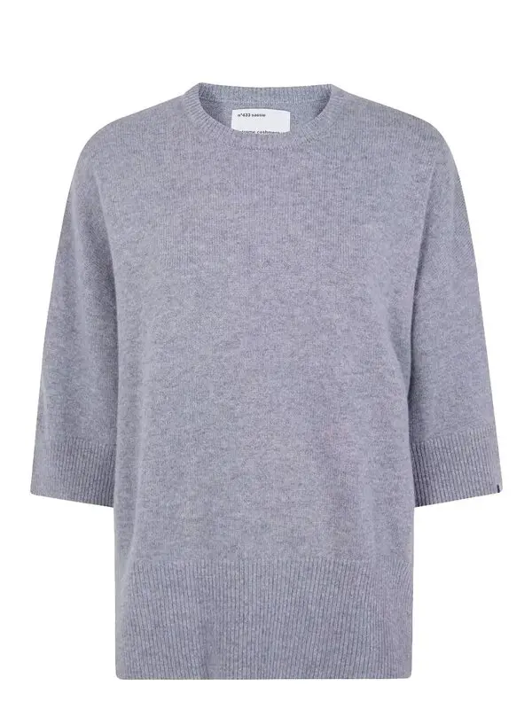 Extreme Cashmere Sassie Round-neck Sweater - Grey