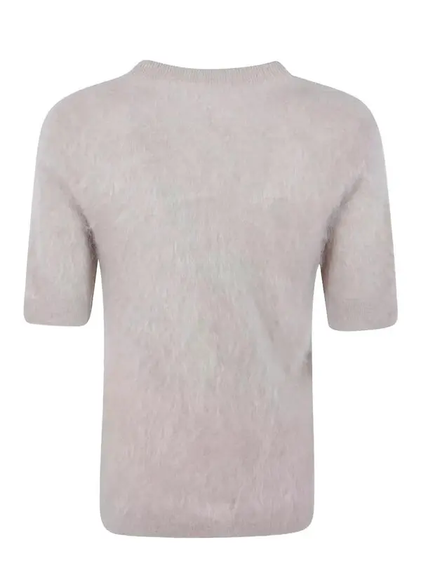 Seventy Short Sleeve Cashmere Sweater - Neutrals