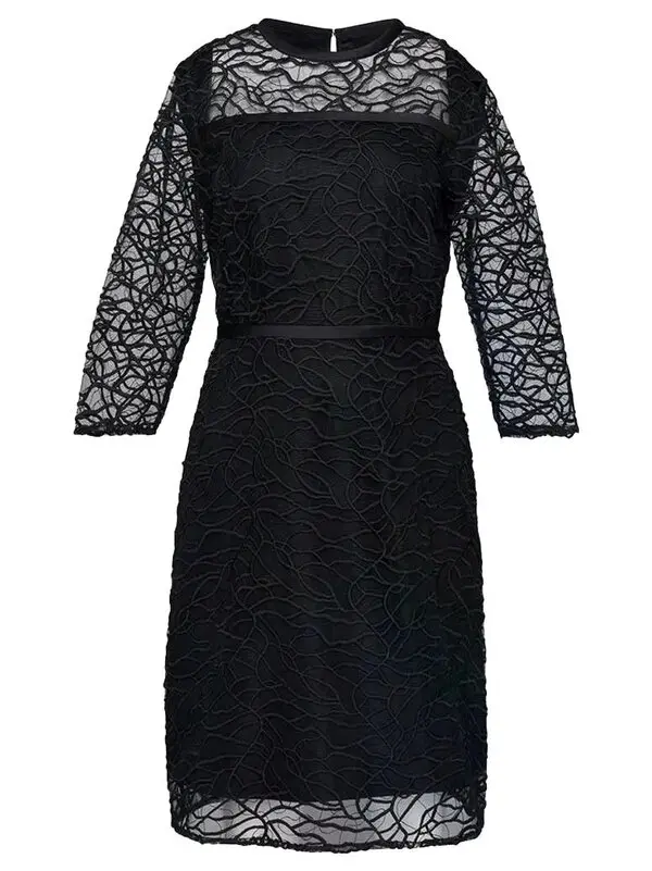 CLUB21 Mini Lace Dress - Black