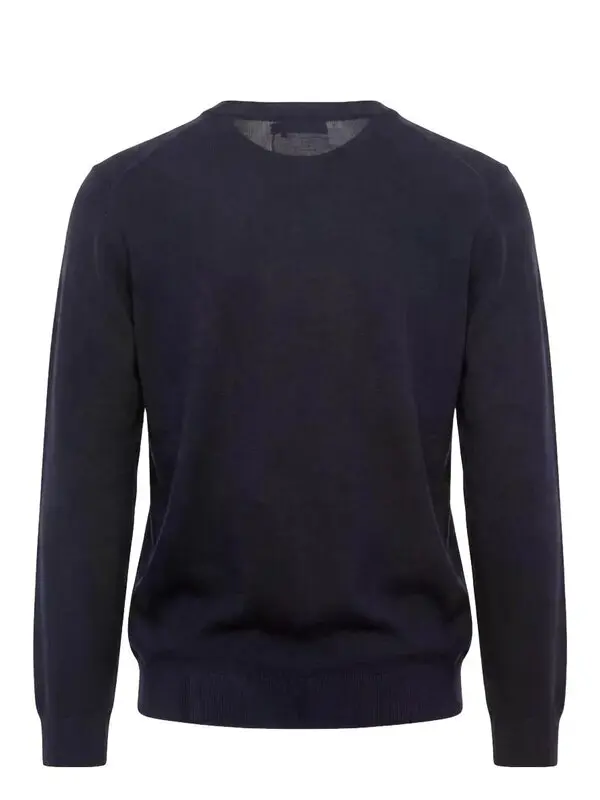 Altea Crew Neck Wool Sweater - Blue