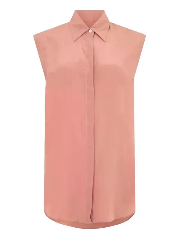 MOORER Sleeveless Shirt - Pink