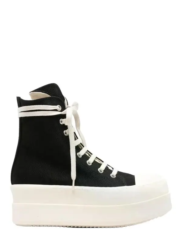 Rick Owens Mega Bumper Sneakers - Black