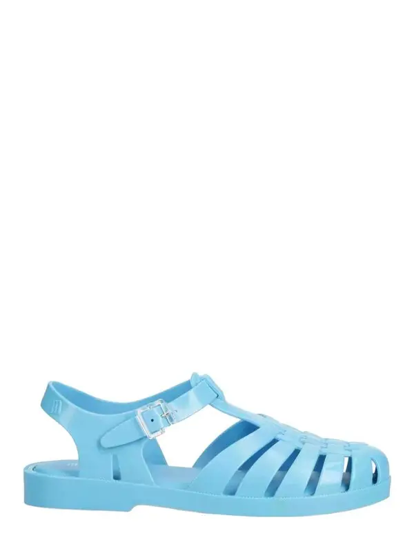 Melissa Cage-style Buckled Sandals - Blue