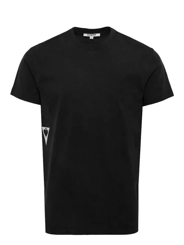 BLACKJACK Embroidered Logo T-shirt - Black