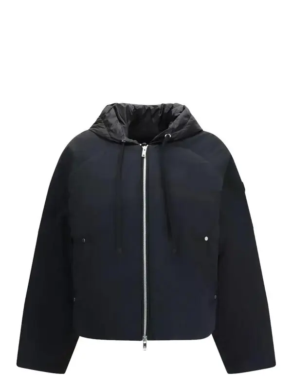 Moose Knuckles Tegan Hooded Bomber Jacket - Black