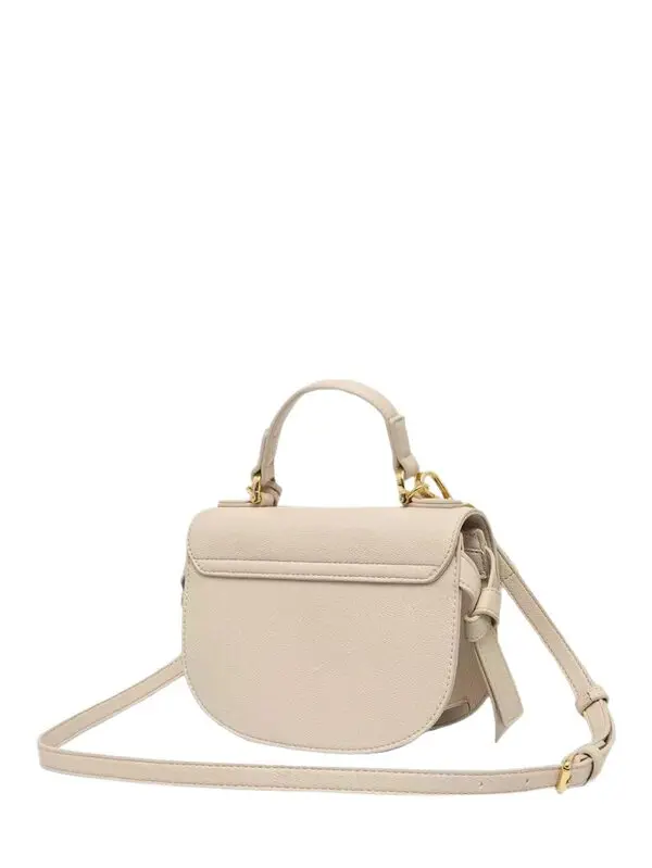 Moschino Logo-plaque Heart-charm Tote Bag - Neutrals