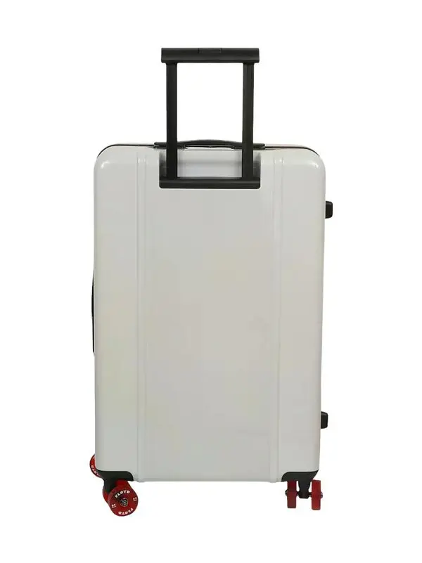 FLOYD Logo-print Four-wheel Suitcase - White