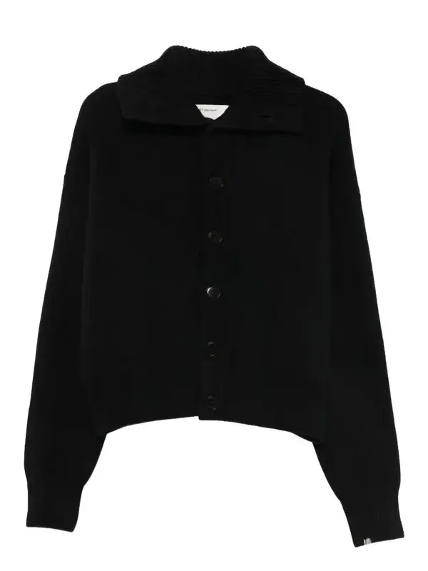 Extreme Cashmere Clement Button-up Cardigan - Black