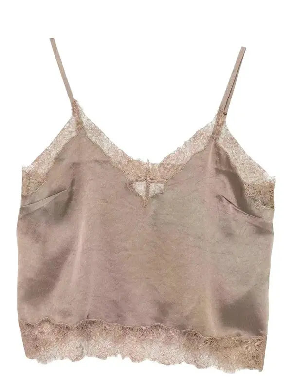 Citizens Of Humanity Lace Trim Camisole - Neutrals