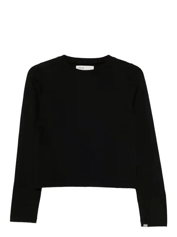Extreme Cashmere Lisa Long-sleeve T-shirt - Black