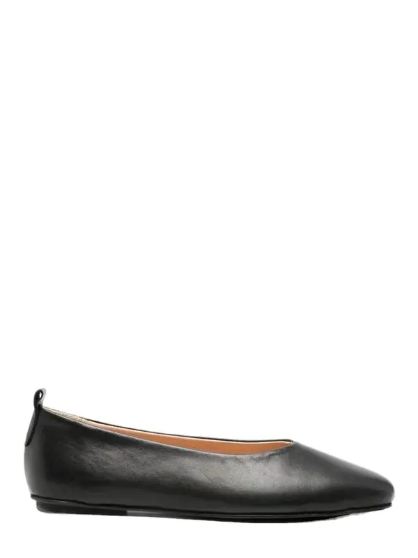 SERGIO MORETTI FIRENZE Pull-tab Ballet Flats - Black
