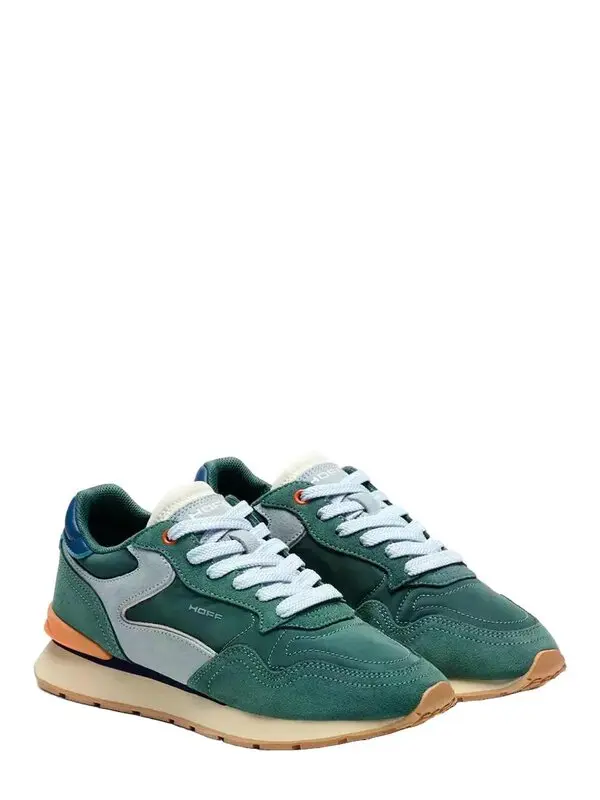 HOFF City Panelled Lace-up Sneakers - Green