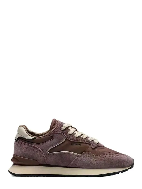 HOFF City Retro Suede-panelled Sneakers - Brown