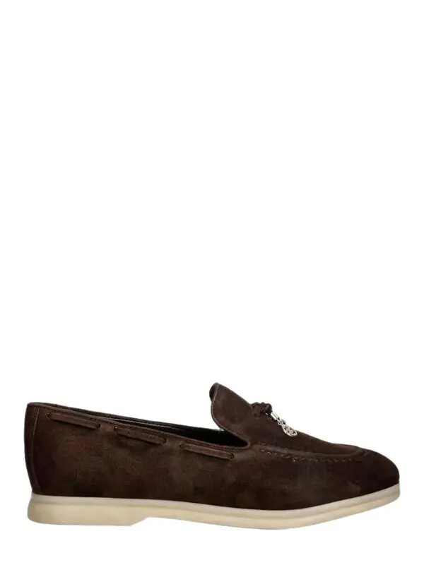 Guess Suede Loafers - Brown