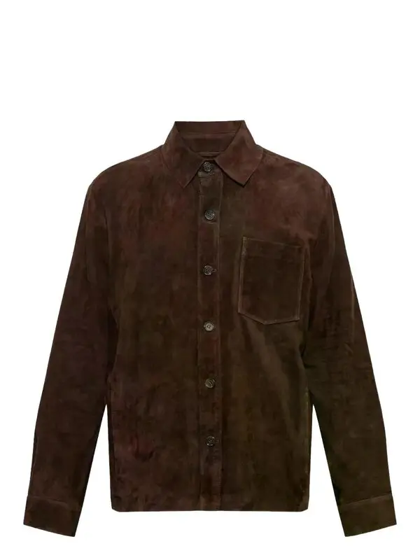 ARMA Dino Suede Shirt Jacket - Brown