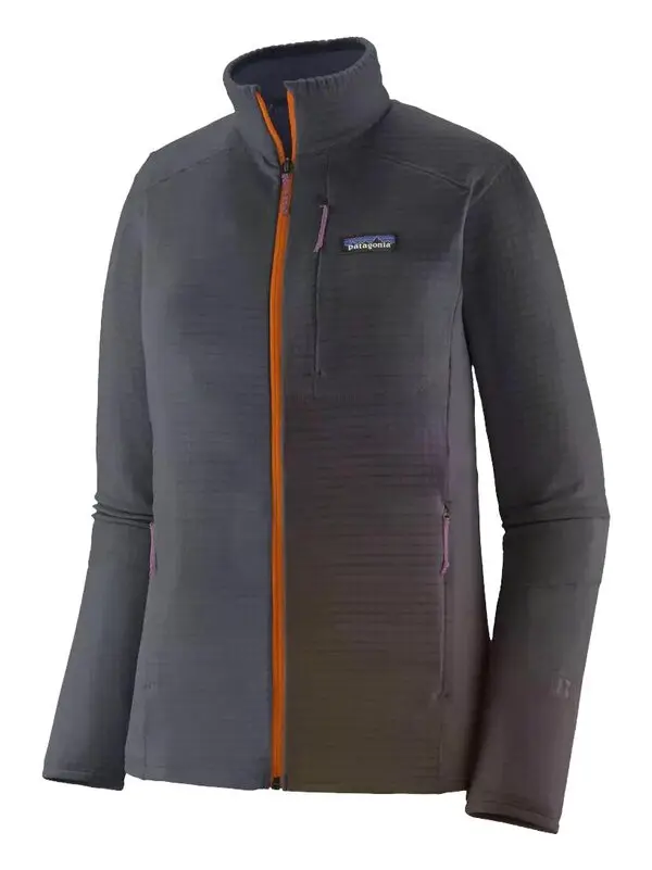 Patagonia R1 Waffle-knit Zip-up Jacket - Grey