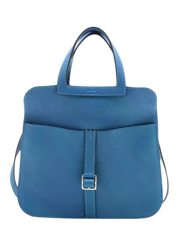 Hermès 2023 Clemence Halzan 25 Satchel - Blue