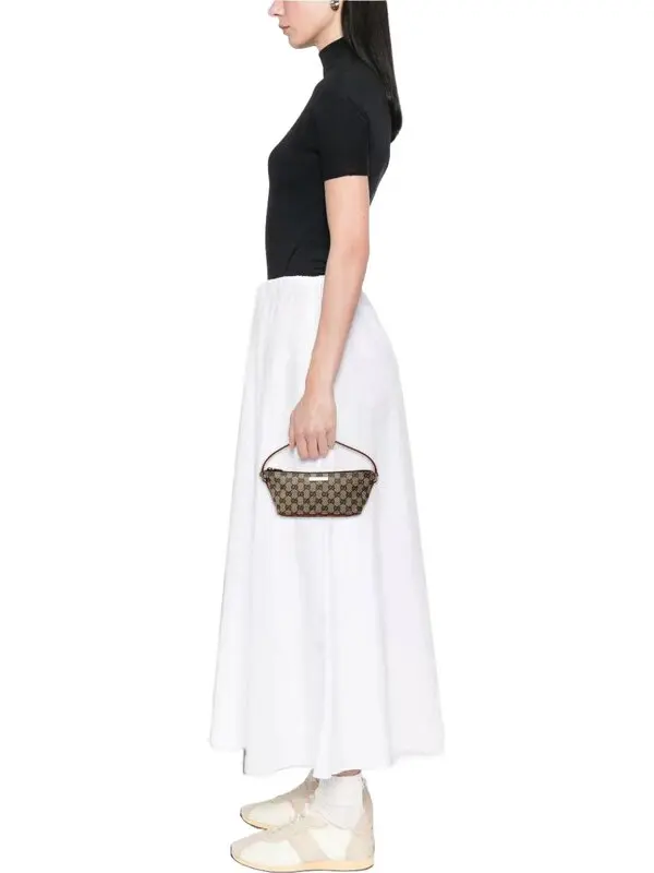 Gucci 2000-2015 Gg Canvas Boat Shoulder Bag - Neutrals