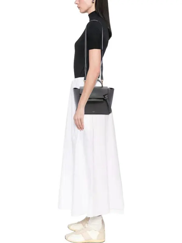 Celine Micro Grained Calfskin Belt Bag Satchel - Grey