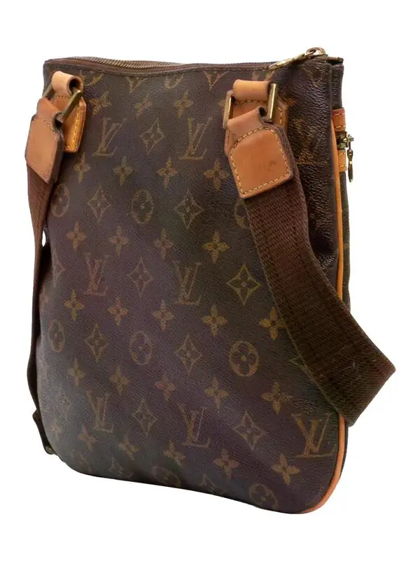 LOUIS VUITTON 2010 Monogram Bosphore Pochette Crossbody Bag - Brown