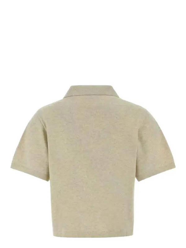 MARANT ETOILE Althea Logo-patch Polo Shirt - Grey