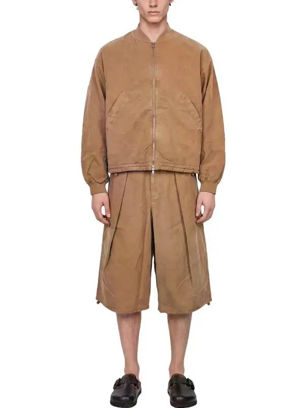 You Must Create Basement Bomber Jacket - Neutrals