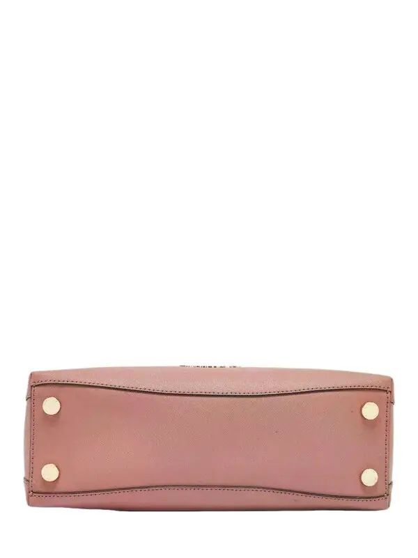 Michael Kors Large Portia Satchel Bag - Pink