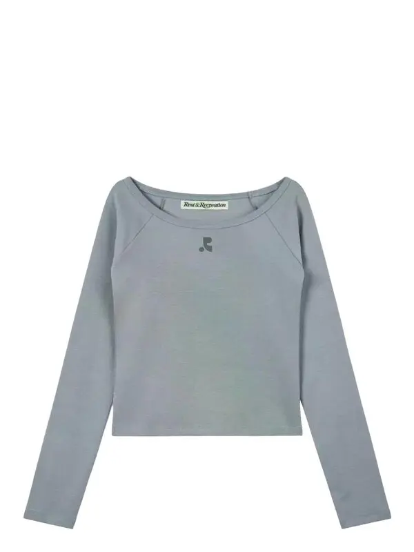 REST&RECREATION Long-sleeve T-shirt - Blue