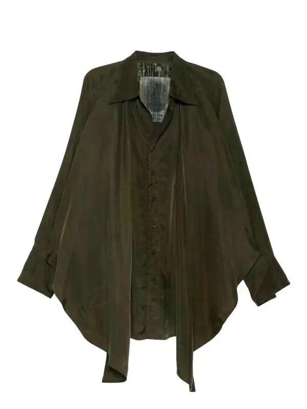 ZIGGY CHEN Classic Collar Button-fastening Shirt - Green